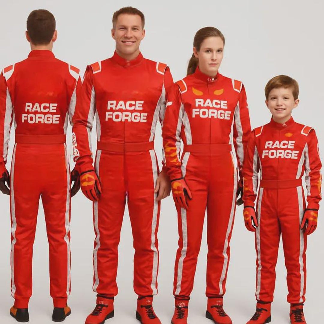 Formula 1 Racing Costume | Handmade Custom F1 Suit With Personalized ...