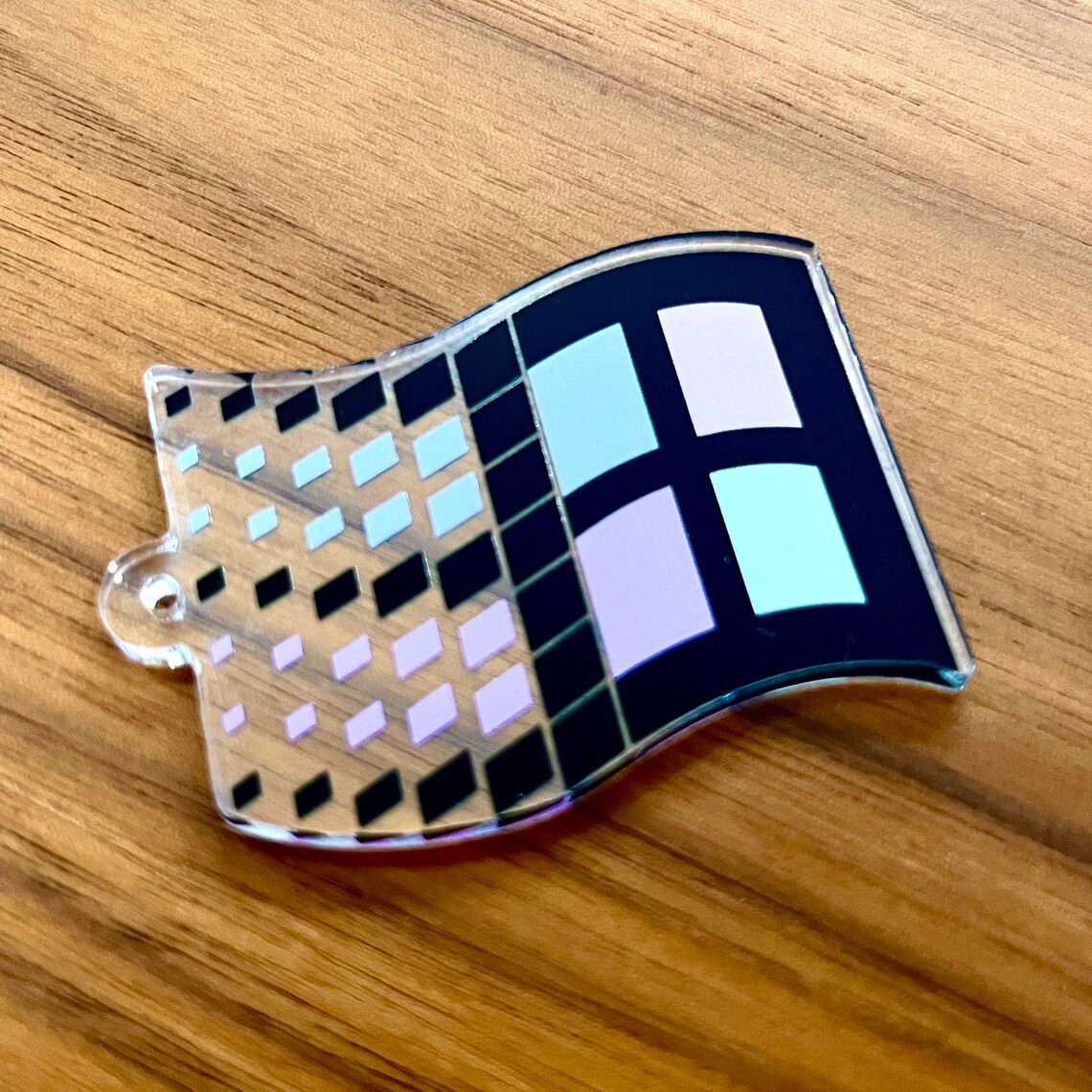 Pastel Microsoft Windows 95 2 Acrylic Charm - Etsy Canada