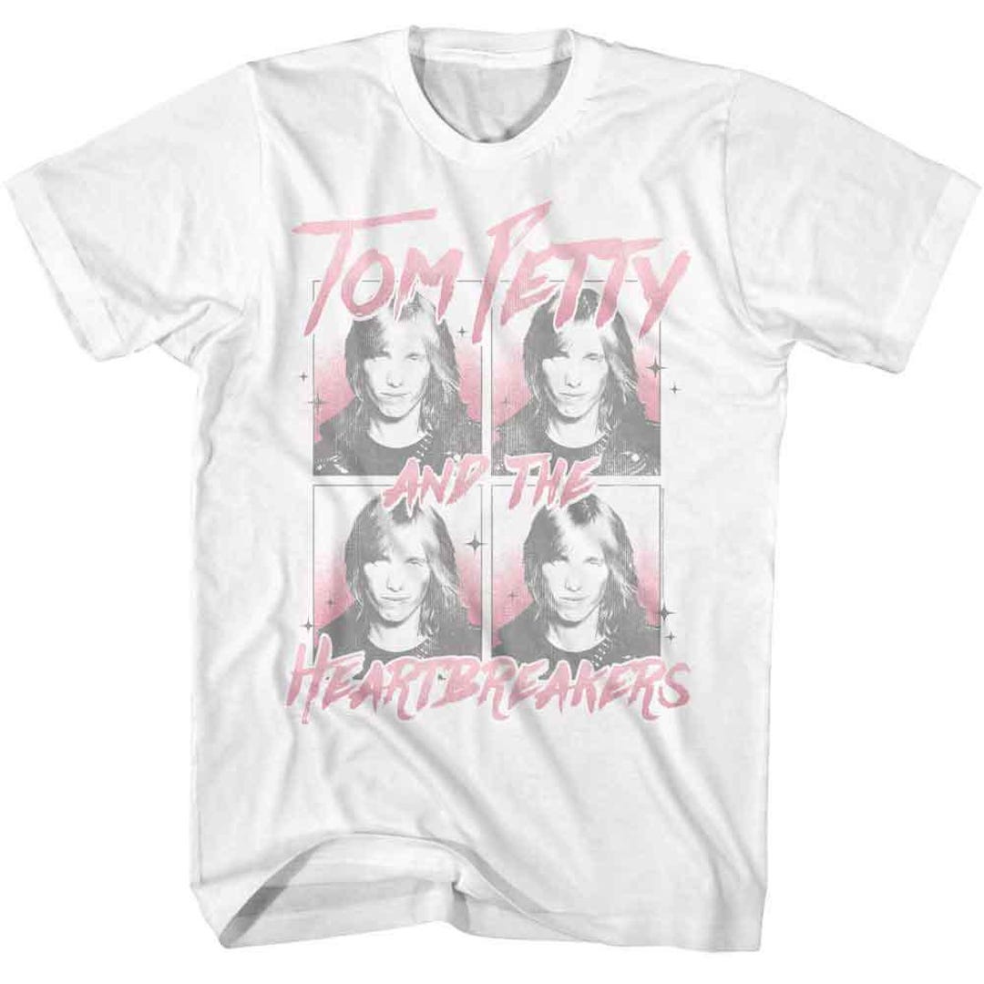 Tom Petty - Four Images - American Classics - White Adult Short Sleeve ...