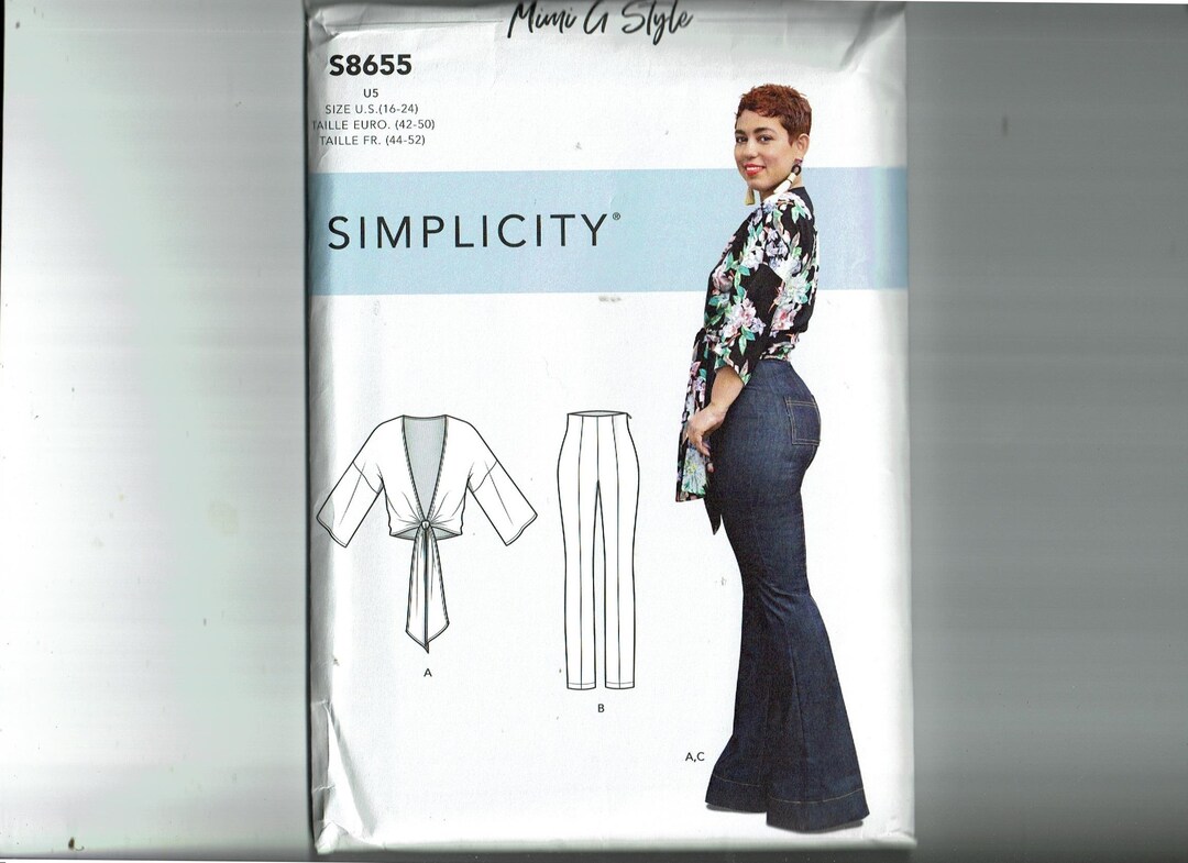 Simplicity 8655 UNCUT Sewing Pattern Sizes 6 -14 or 16 -24 Mimi G High ...