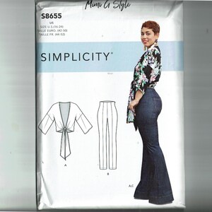 Simplicity 8655 UNCUT Sewing Pattern Sizes 6 14 or 16 24 Mimi G High ...
