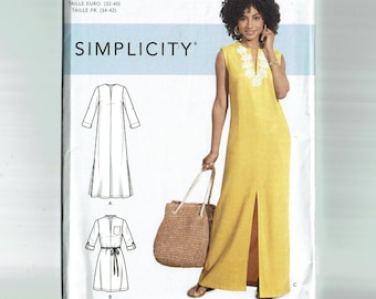 Simplicity S8912 Sewing Pattern Misses Dress in Two Lengths - Etsy