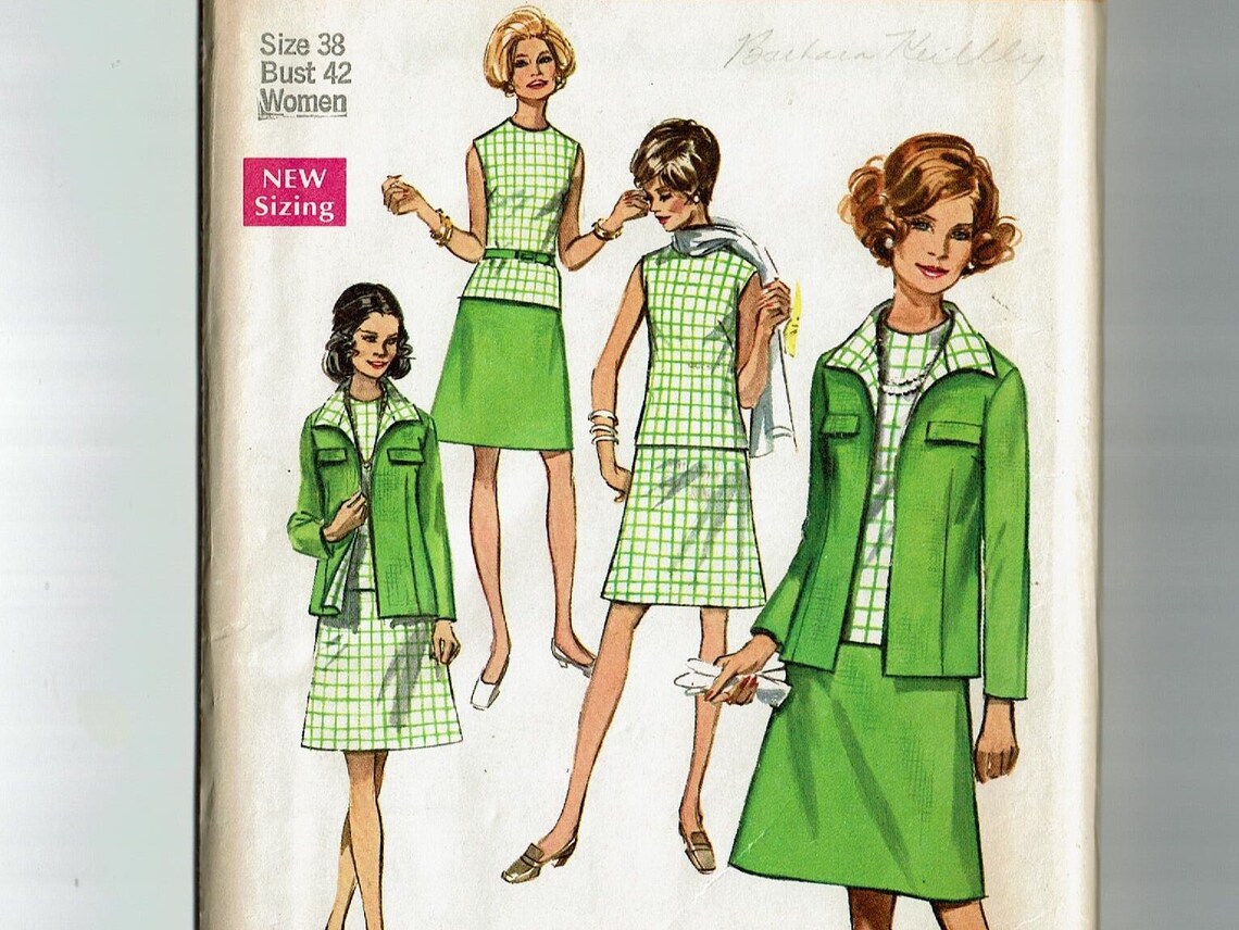 1970s Sewing Pattern Misses Blouse Jacket Skirt UNCUT Sewing - Etsy