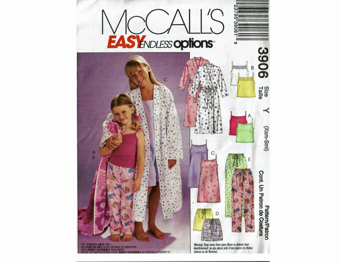 Sewing Pattern UNCUT Choir Robe and Collar for Boys Girls Children ...
