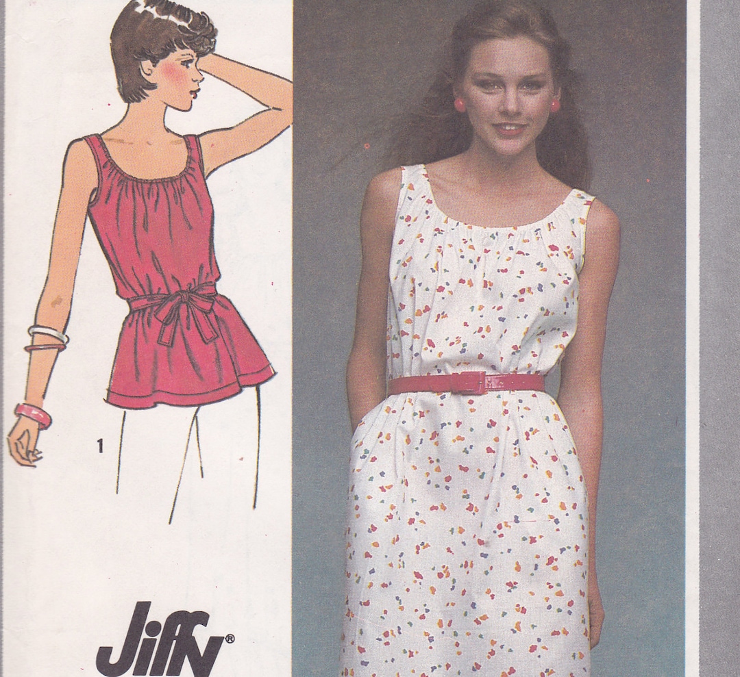 Simplicity 9556 Sizes 12, 14 or 16 Bust 34 36 38 1980 Sewing Pattern ...