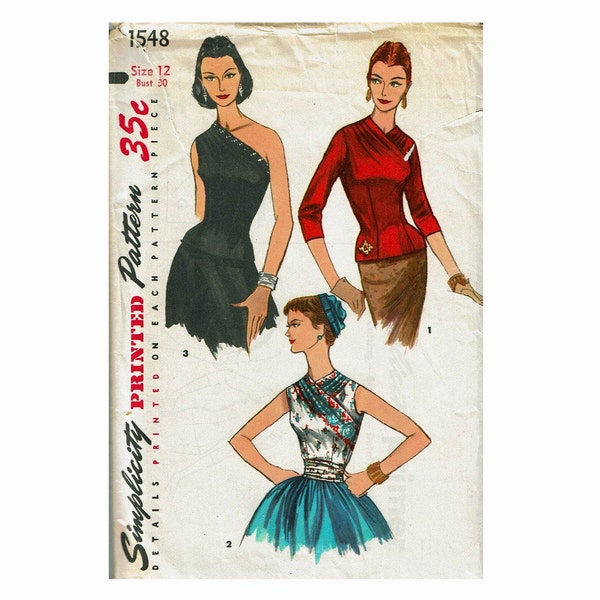 Simplicity Sewing Pattern Blouse - Etsy