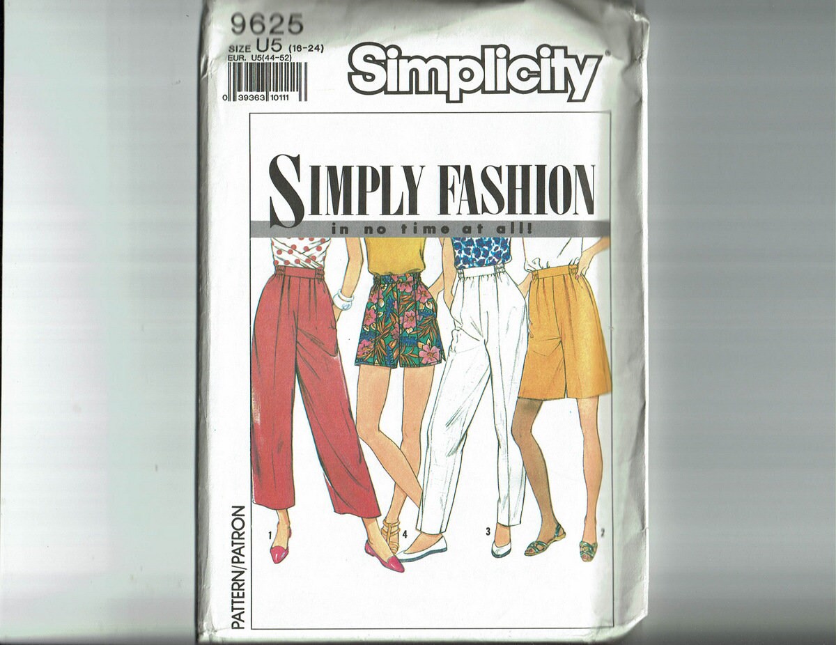Sewing & Needlecraft Craft Supplies & Tools Patterns Simplicity 9625 ...
