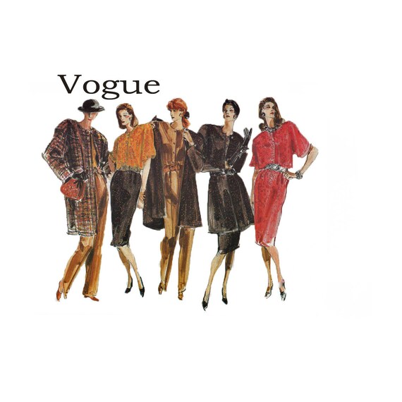 Very Easy Very Vogue Viking 990 Sizes 8 10 12 Uncut 1987 Uncut - Etsy