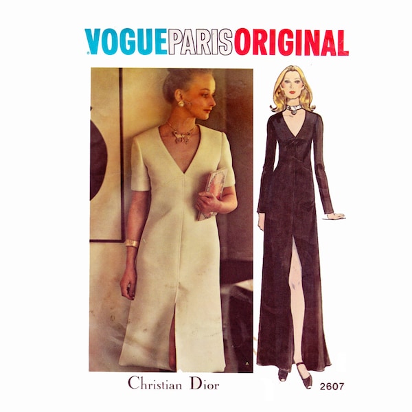Vogue Christian Dior Patterns - Etsy