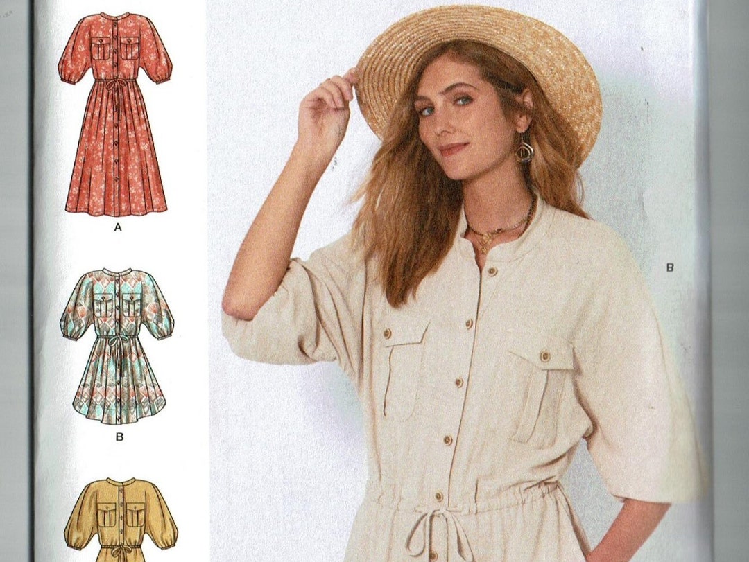 UNCUT Sewing Pattern Simplicity 9544 11452 Size 6 -14 or 16 -24 Dresses ...