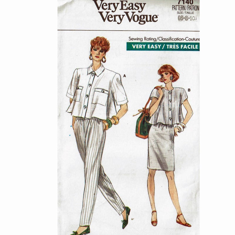 1980s Pants Pattern - Etsy