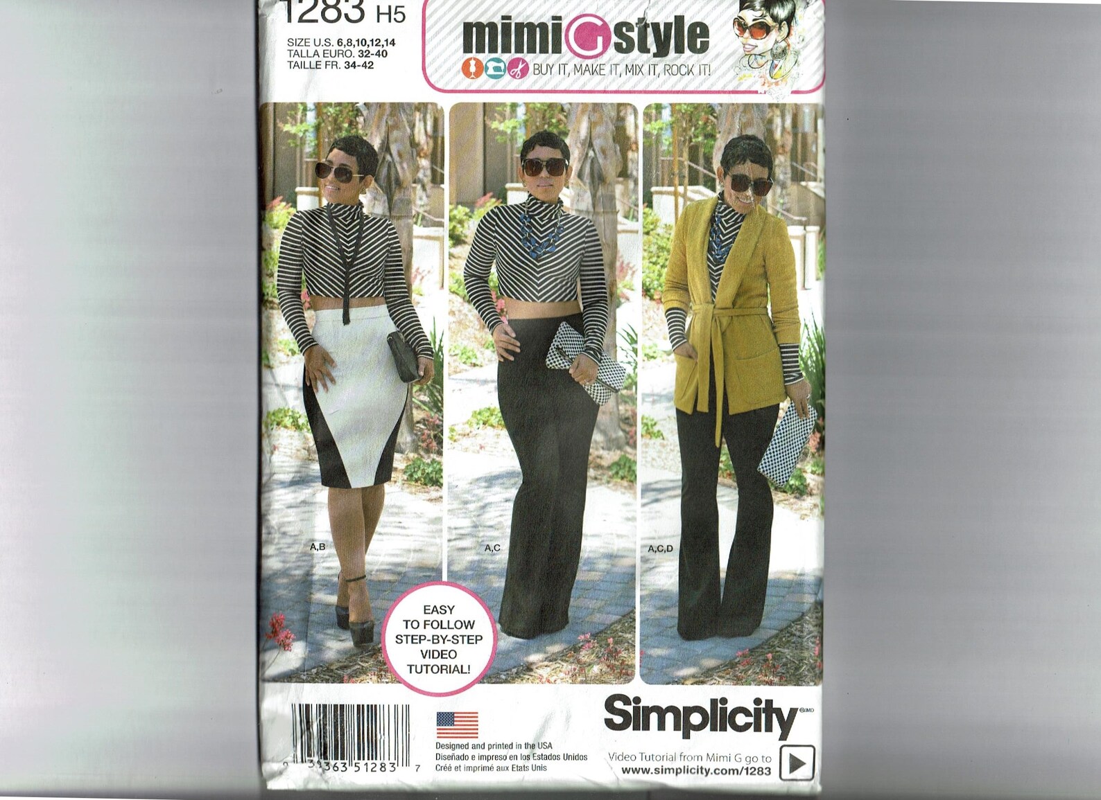 Simplicity 1283 UNCUT Sewing Pattern Sizes 6 14 or 16 24 - Etsy