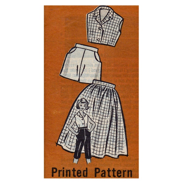 Sewing Pattern 1960 Teen Girls - Etsy