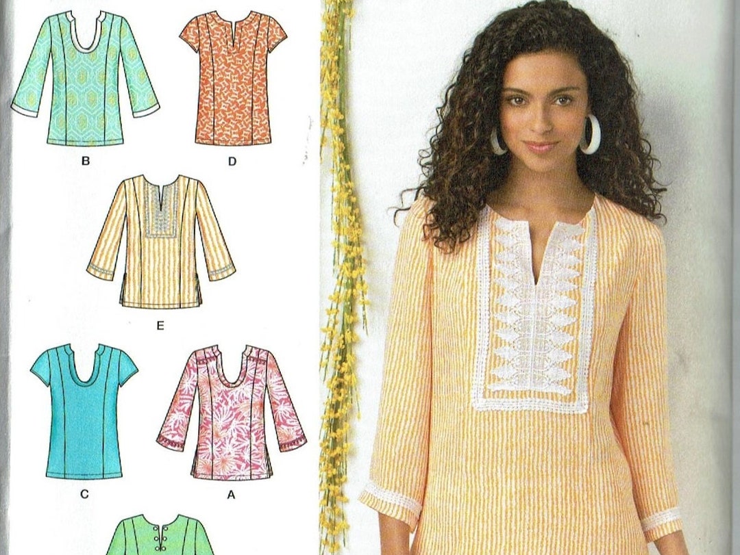 Tunic Sewing Pattern Simplicity 1461 Sizes 10-18 & 20W-28W Bust 32 1/2 ...