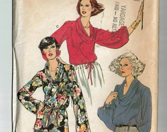 70s Very Easy Vogue 8712 Size 14 Bust 36 Uncut Vintage Sewing Pattern ...