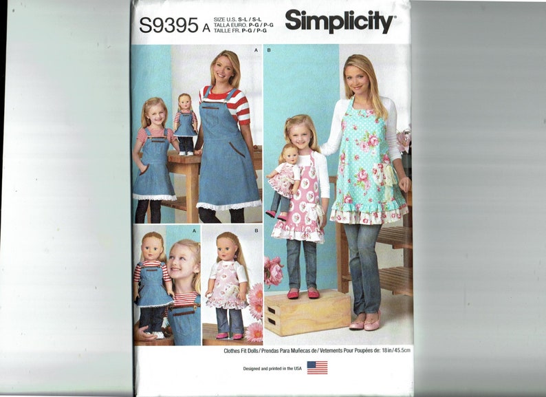 UNCUT Sewing Pattern Simplicity 9395 Child's and - Etsy