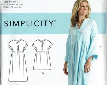 Simplicity 1283 UNCUT Sewing Pattern Sizes 6 14 or 16 24 - Etsy