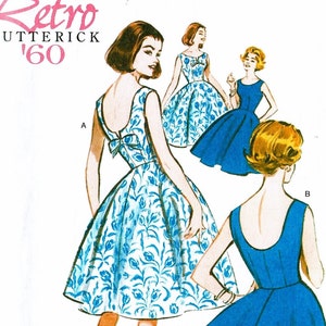 Butterick Retro Series 5748 1960s Inspired Sizes 6 8 10 12 14 or 14 16 ...