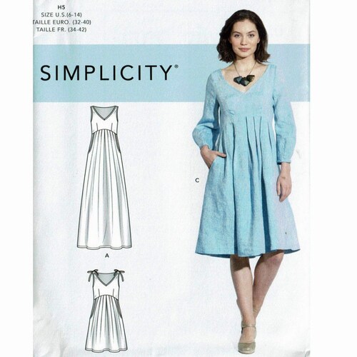 Simplicity UNCUT 8983 Sizes 6-14 or 14-22 Misses & Women's - Etsy