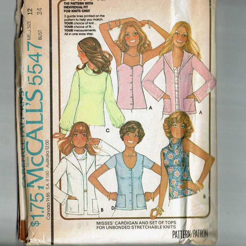 Twin Set Pattern - Etsy