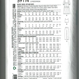 Simplicity 9114 UNCUT Sewing Pattern Sizes 6 -14 or 16 -24 Mimi G Style ...