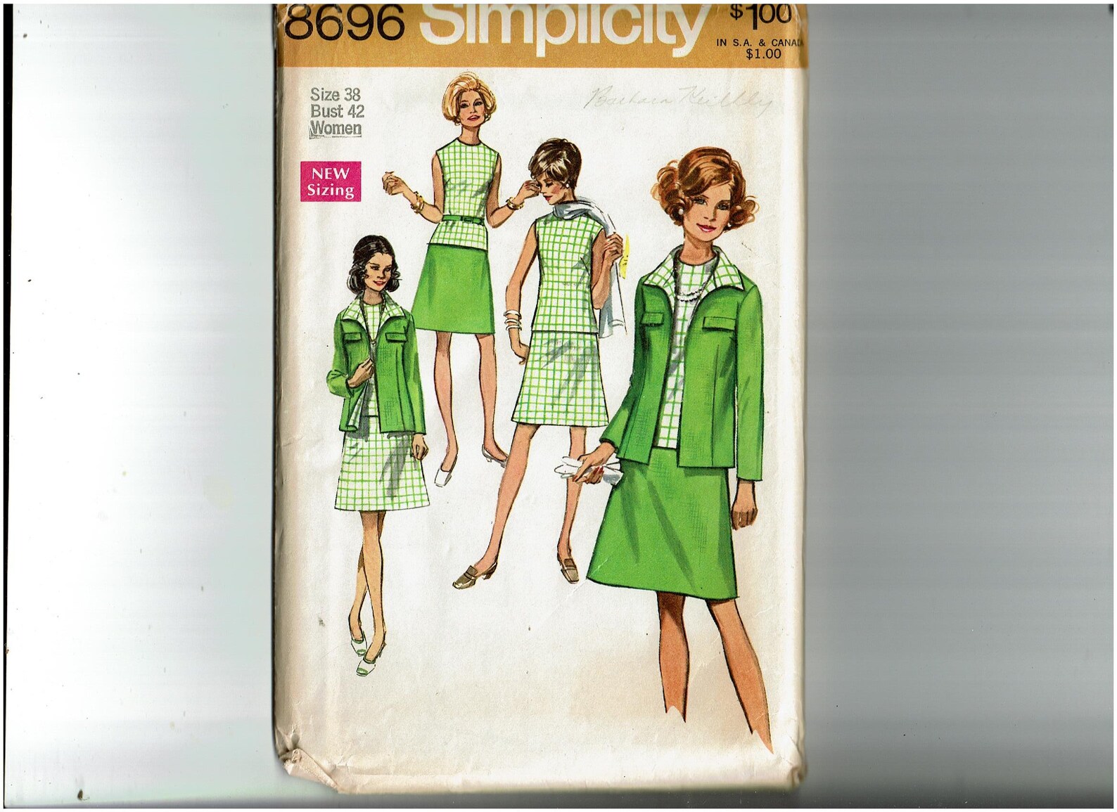 1970s Sewing Pattern Misses Blouse, Jacket, Skirt UNCUT Sewing Pattern ...