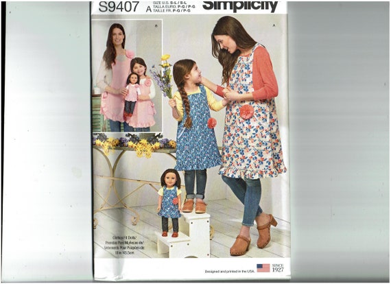 UNCUT Sewing Pattern Simplicity 9407 Child's and - Etsy