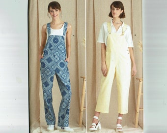 Simplicity 9590 Sewing Pattern Misses' Overalls - Etsy