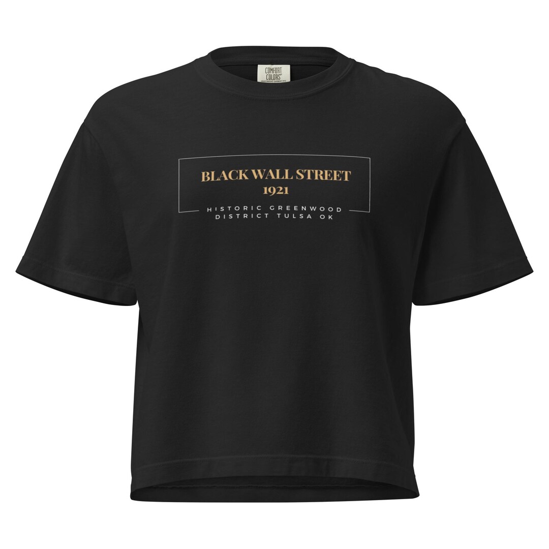 Boxy & Bold: 1921 Greenwood Tribute - Women's Boxy Tee - Etsy