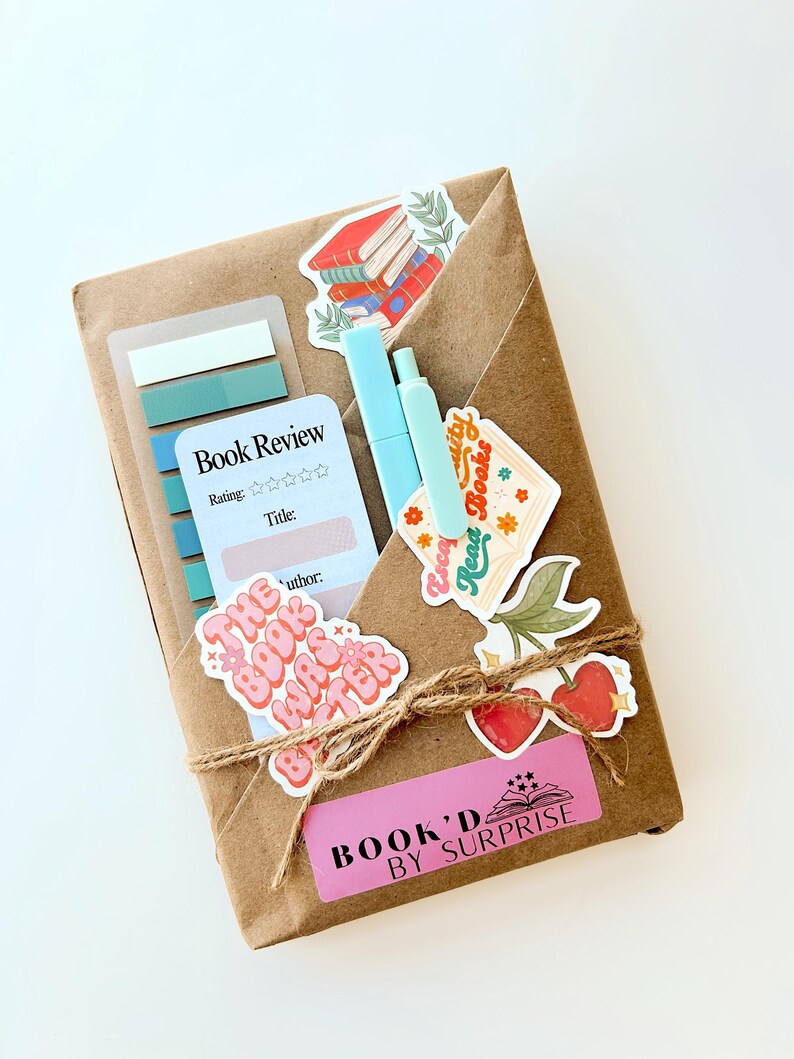 Blind Date With A Book: Surprise Pre-loved Book Gift Set - Etsy