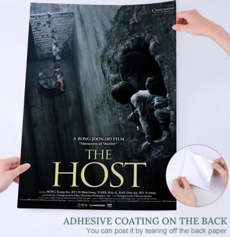 The Host 12" X 18" Vintage Horror Halloween Theater Room Unframed NEW ...