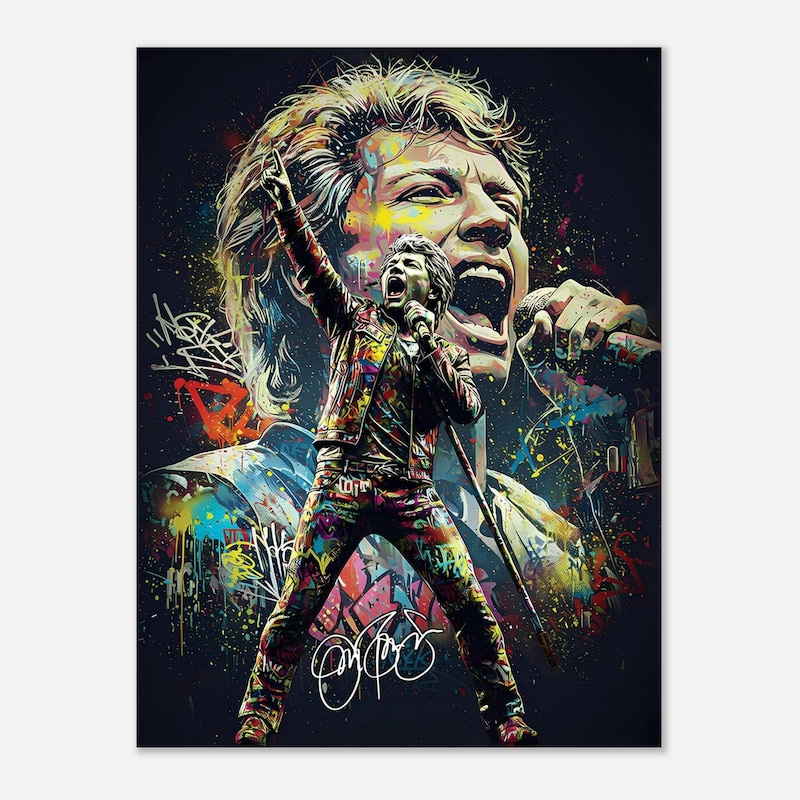 Bon Jovi Signed Photo - Etsy