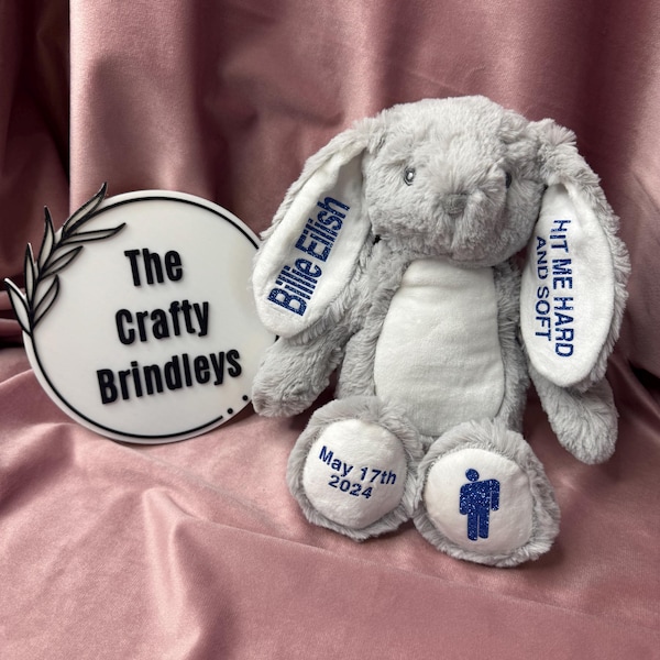Personalised Rabbit - Etsy UK