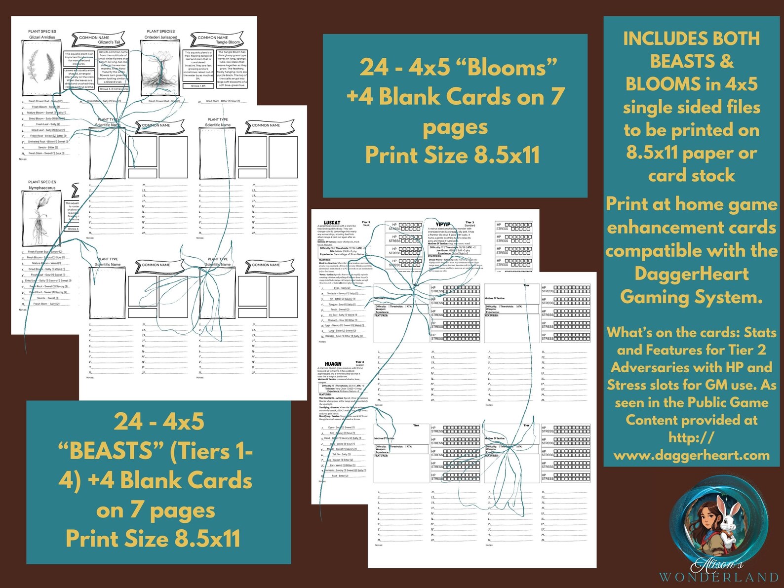 Beasts and Blooms, Beast Feast Campaign Enhancement, Daggerheart ...