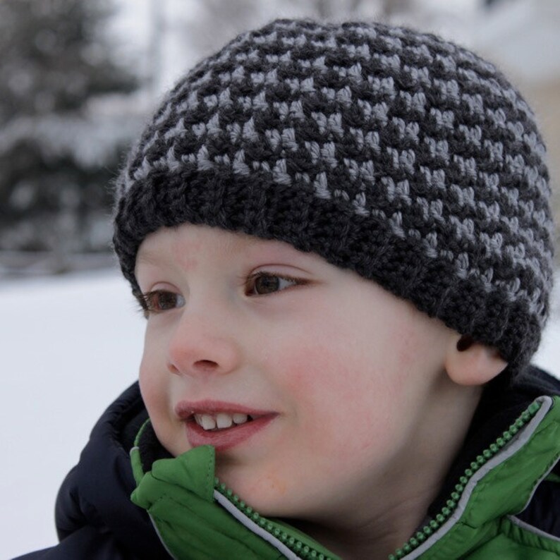 Houndstooth Hat Pattern | Etsy