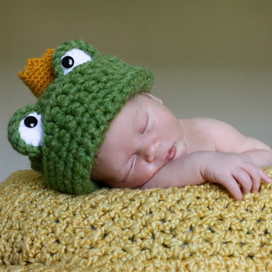 Frog Prince Hat Crochet Pattern Permission to Sell - Etsy