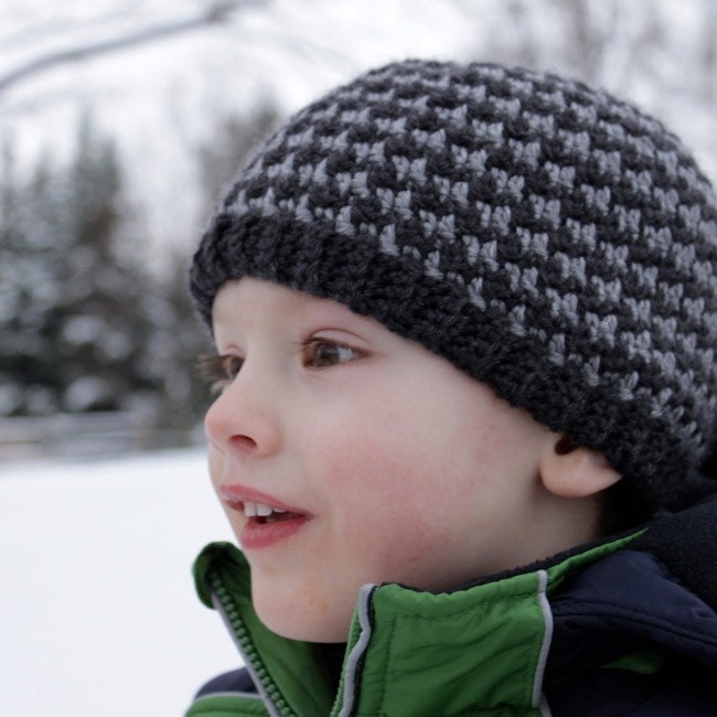 Houndstooth Hat Pattern | Etsy