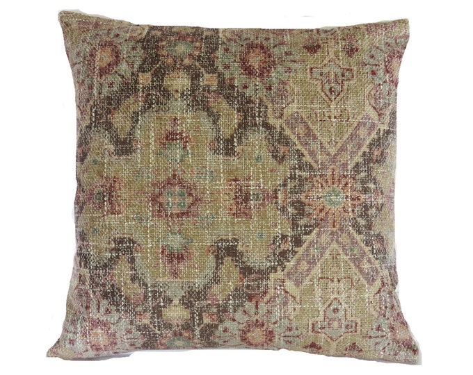 Light Blue Medallion Danda Decorative Throw Pillow Cover Boho - Etsy