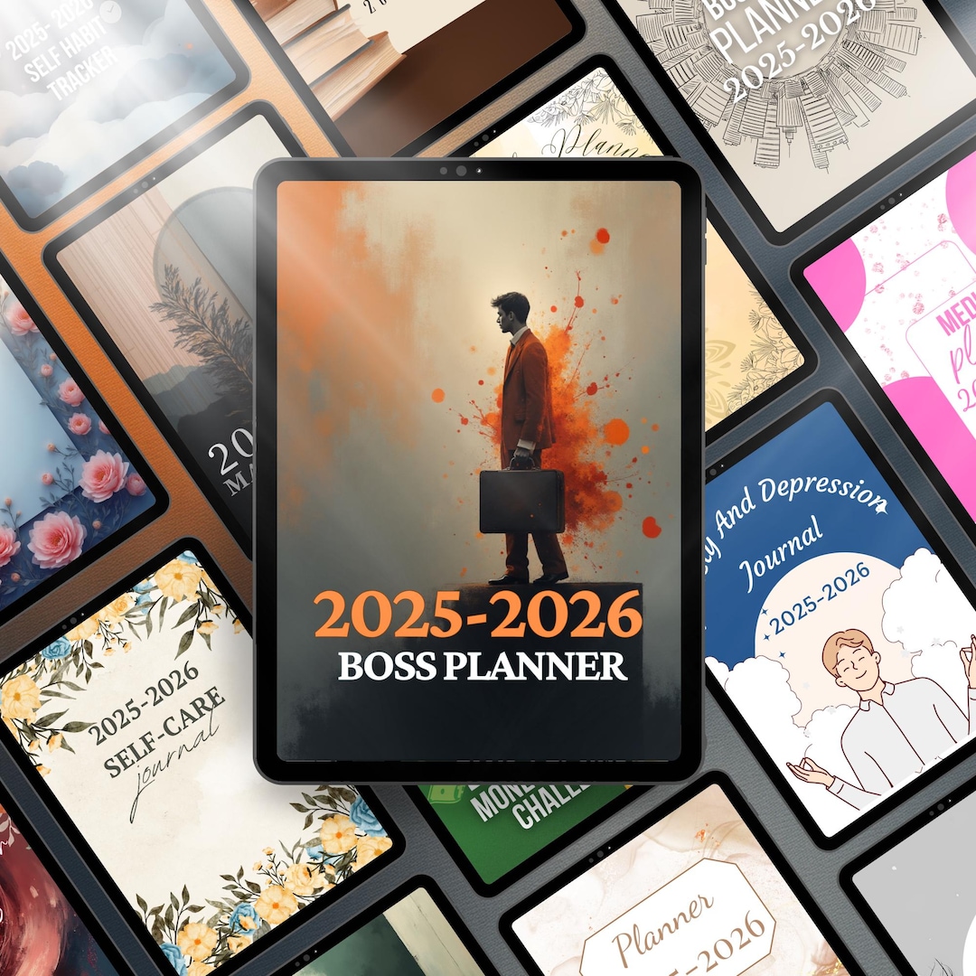 2025-2026 Digital Planner Template Bundles With PLR MRR Resell for 100% ...