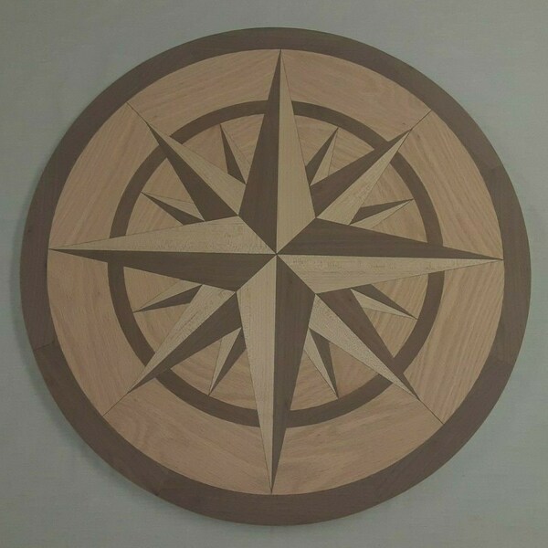 Wood Floor Compass - Etsy