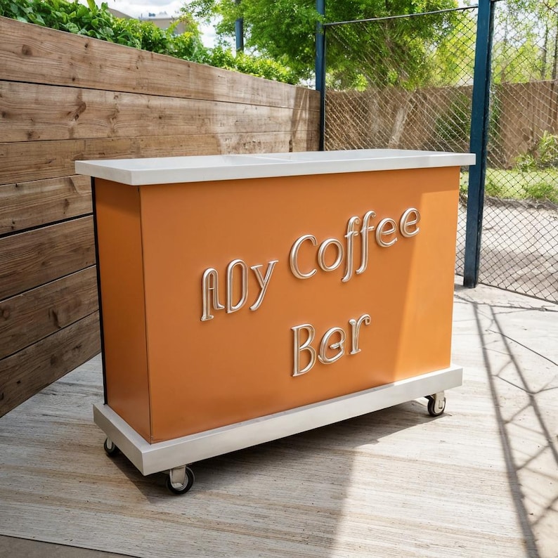 DIY Coffee Bar Plan: Patio Wooden Bar, Woodworking Plans (PDF Download ...