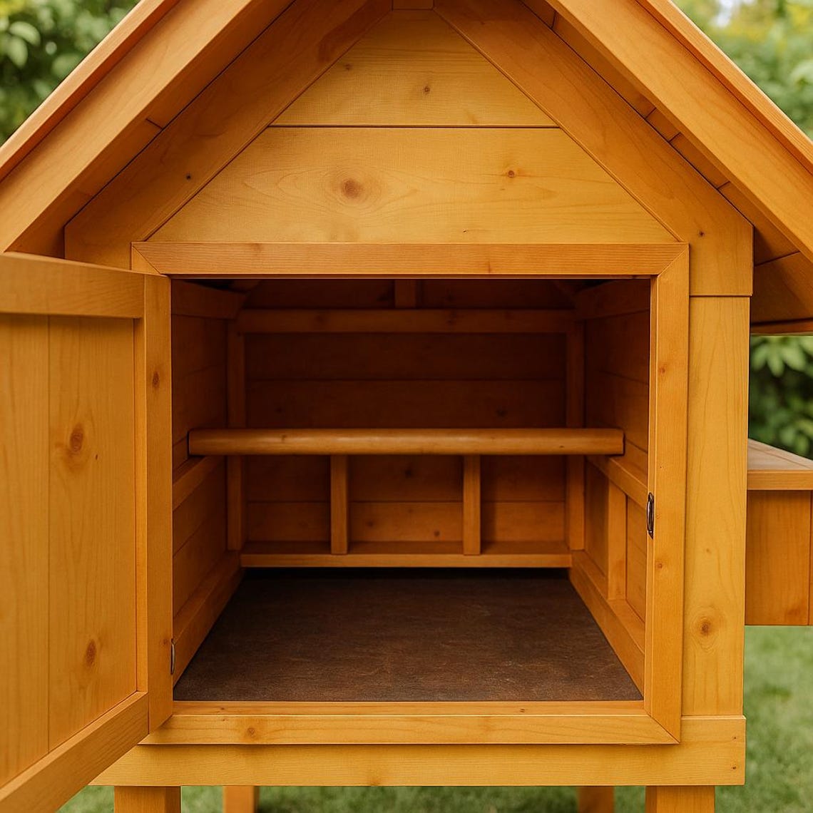 Modern 4x4 Chicken Coop Build Plan: Nesting Box, DIY Farmhouse Design ...