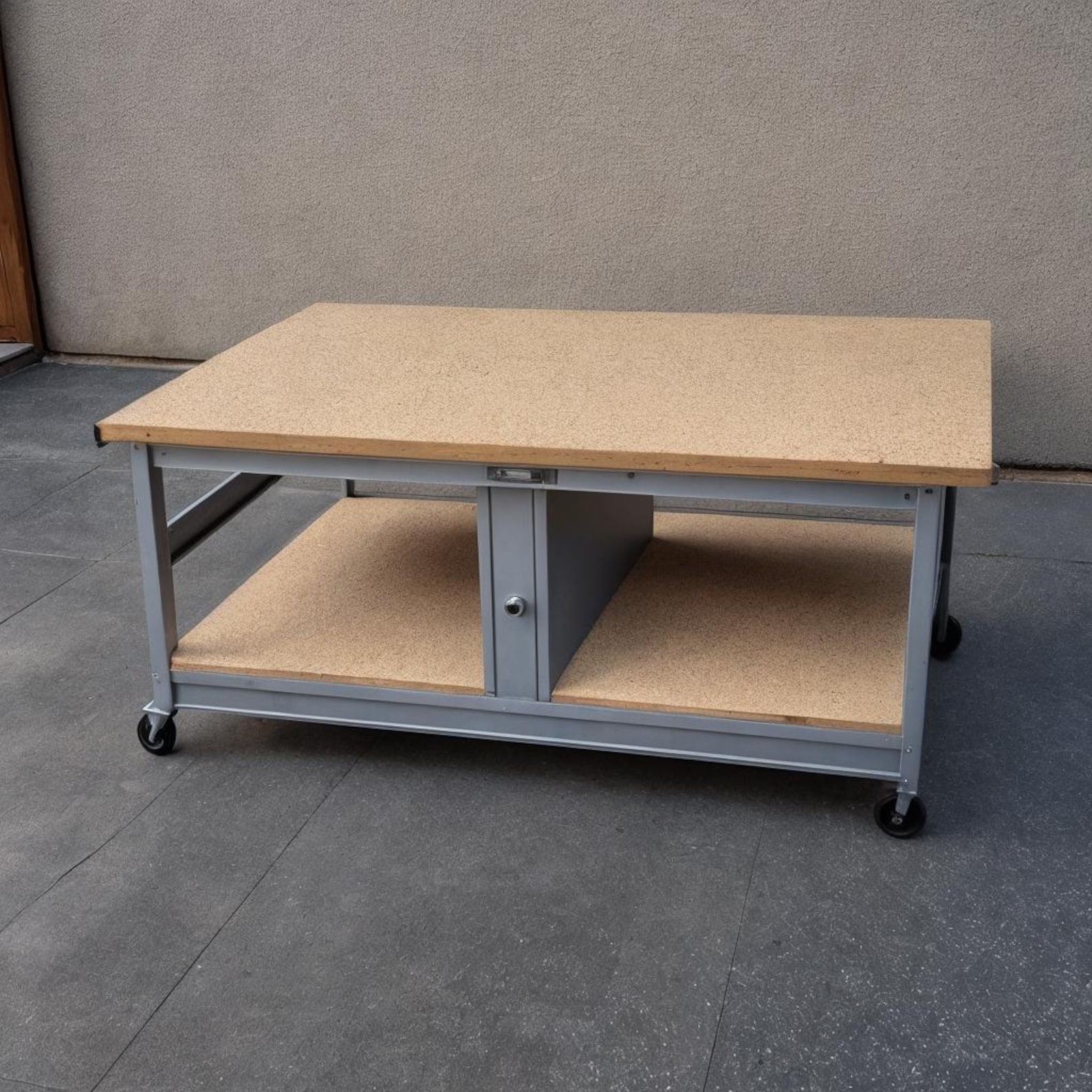 DIY Workbench Plans: Sturdy Wood Garage Table(pdf) - Etsy