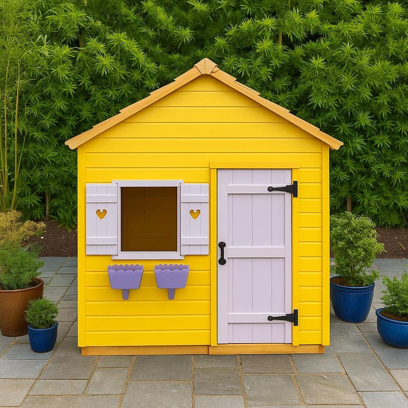 Kids Playhouse Plan: Outdoor Woodworking Plans for Children PDF ...