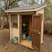8x4 Lean-to Shed Plan: DIY Outdoor Tool Storage (PDF Download) - Etsy