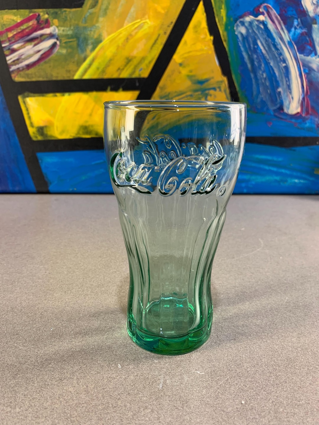 Libbey 16.75oz Georgia Green Coca-cola Glass Tumbler | Vintage Coke ...