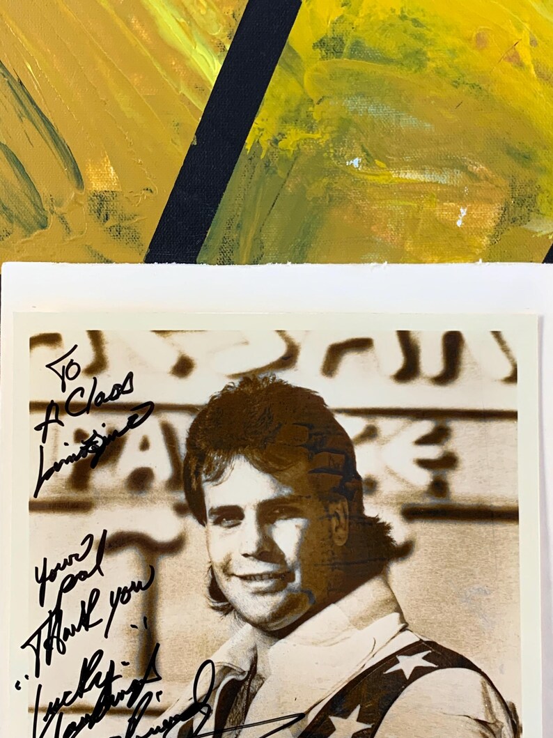 Robbie Knievel Signed Photo | Hand-signed Autograph | Vintage Daredevil ...