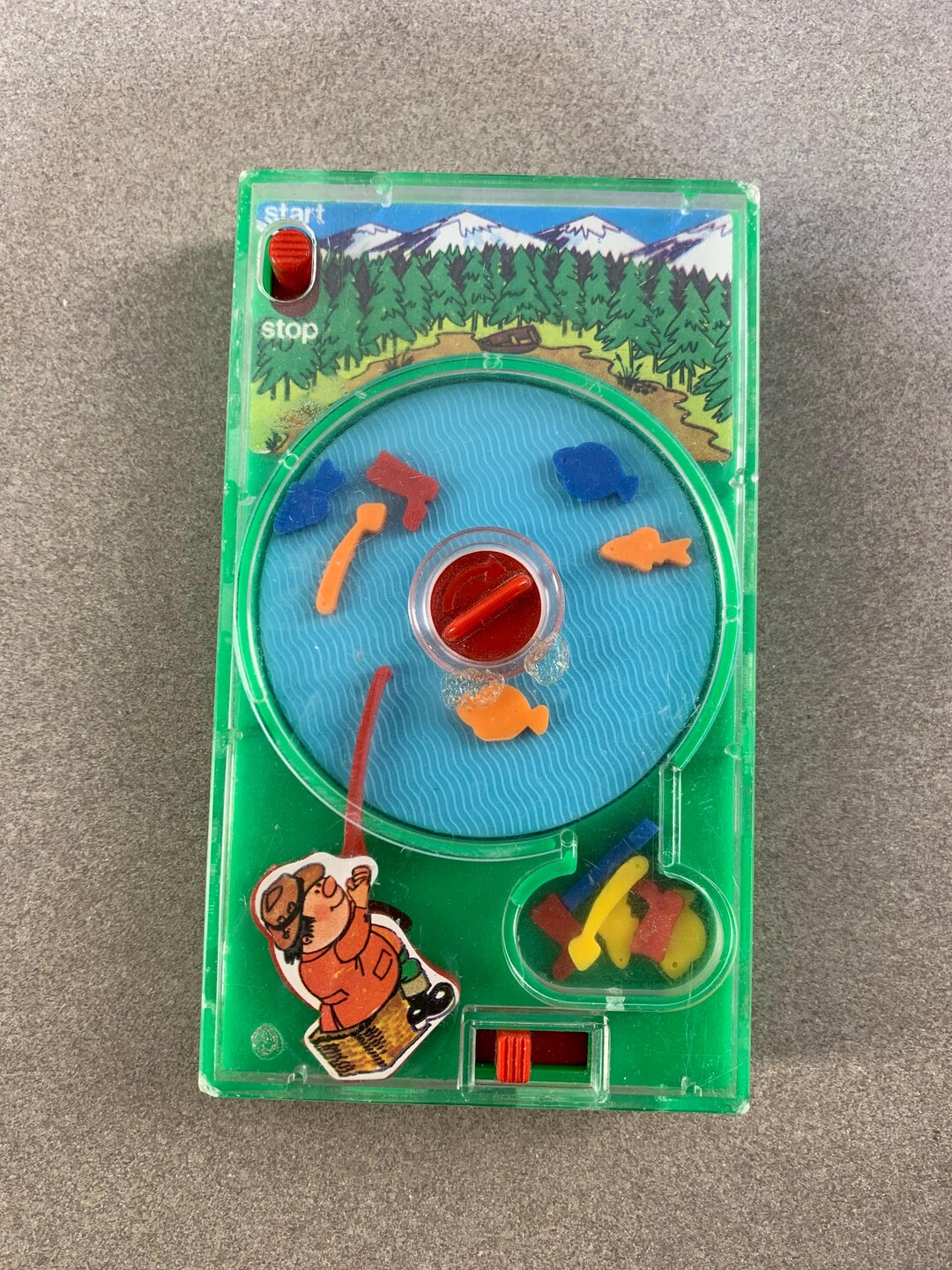 Vintage Tomy Pocketeers Fishing Game | Palitoy Pocket Mate Handheld ...