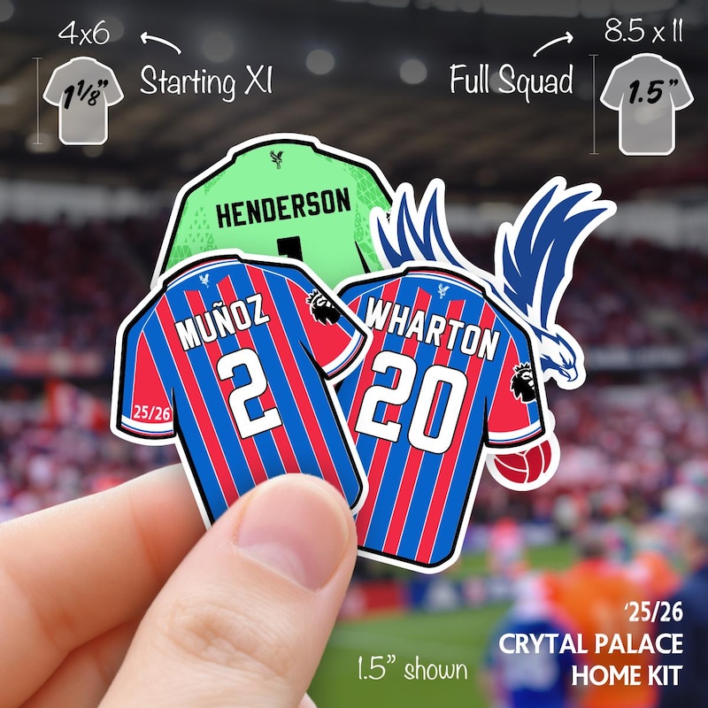 Football Stickers Sheet - Etsy