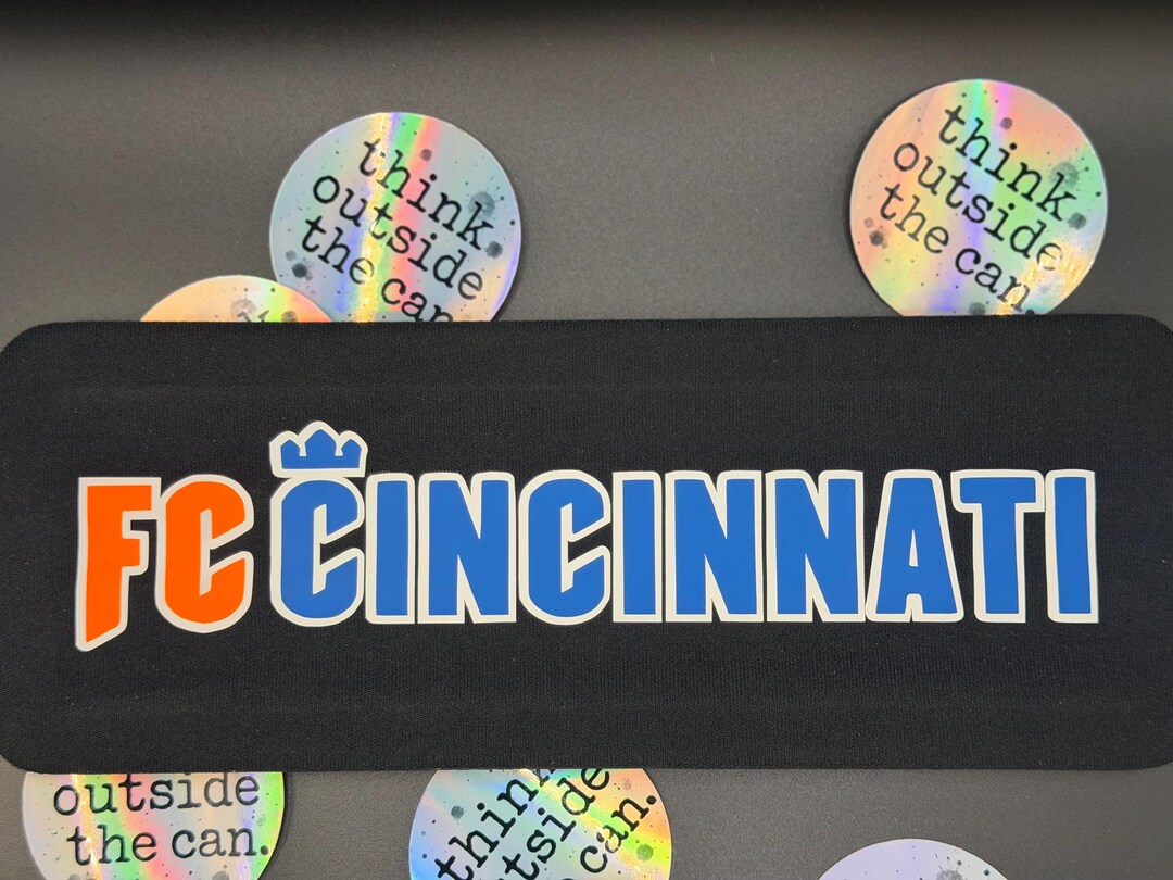 FC Cincinnati Soccer Slap Wrap Can Cooler | Slapchillz | FCC - Etsy